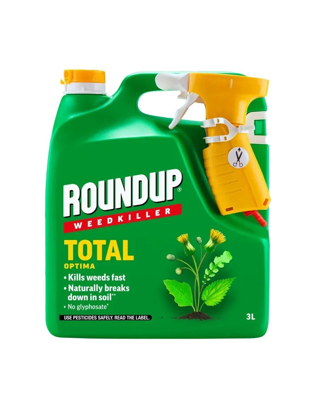 ROUNDUP TOTAL OPTIMA WEEDKILLER READY TO USE 3 LITRE