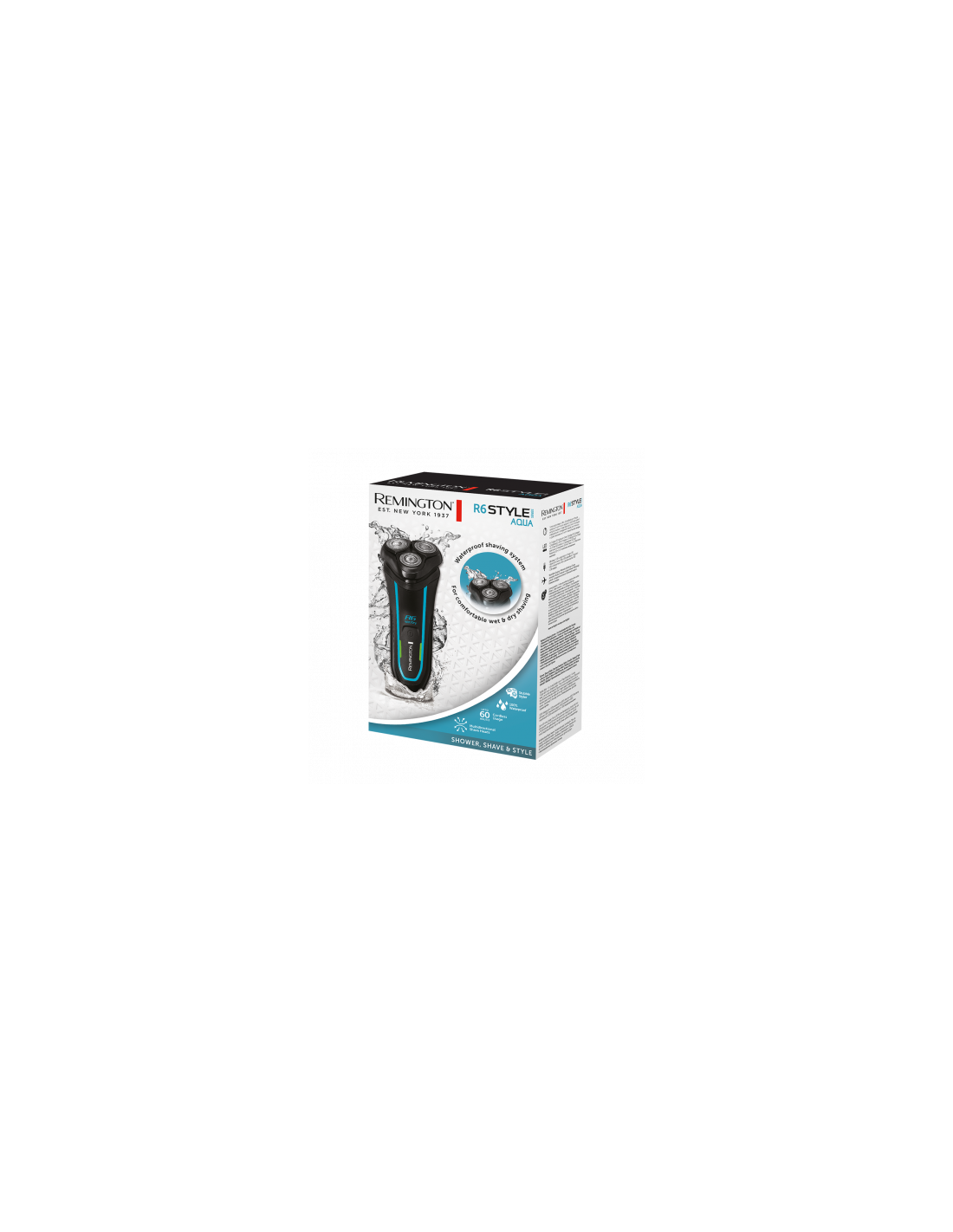 REMINGTON WATERPROOF WET & DRY SHAVER AQUA