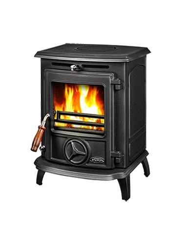 Stanley Oisin Eco 6kW Multi-Fuel Stove – Matt Black