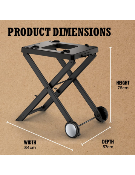 NINJA WOODFIRE ELECTRIC BBQ GRILL STAND