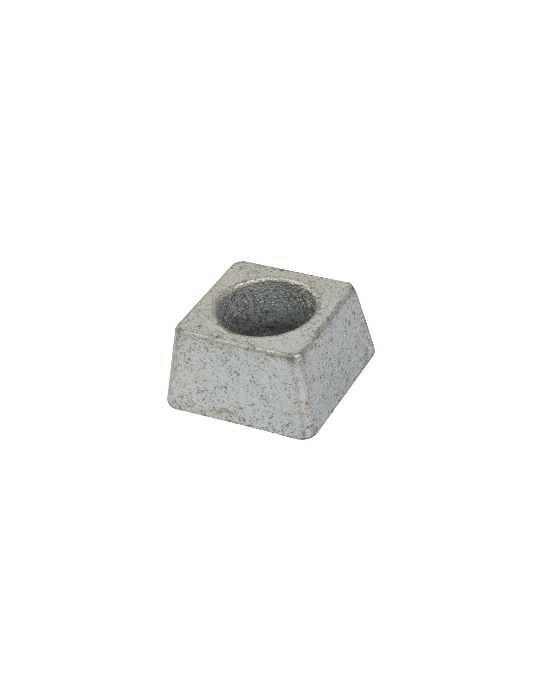 GATE HANGER HEEL CAST LARGE 60 X 60 X 30MM